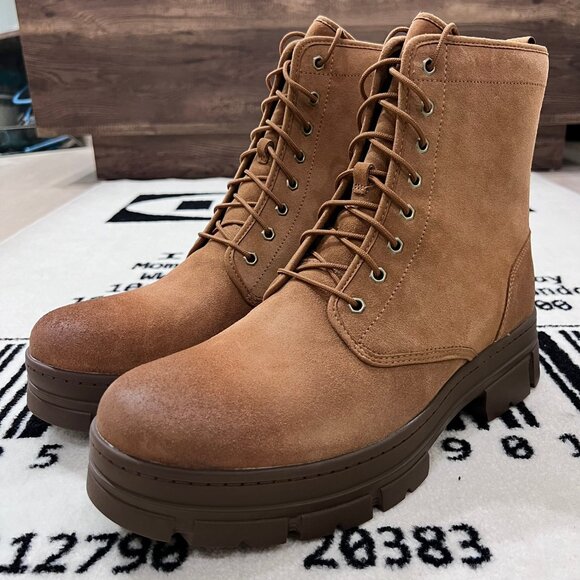 UGG | Shoes | Ugg Mens Skyview Lace Up Nubuck Leather Waterproof ...